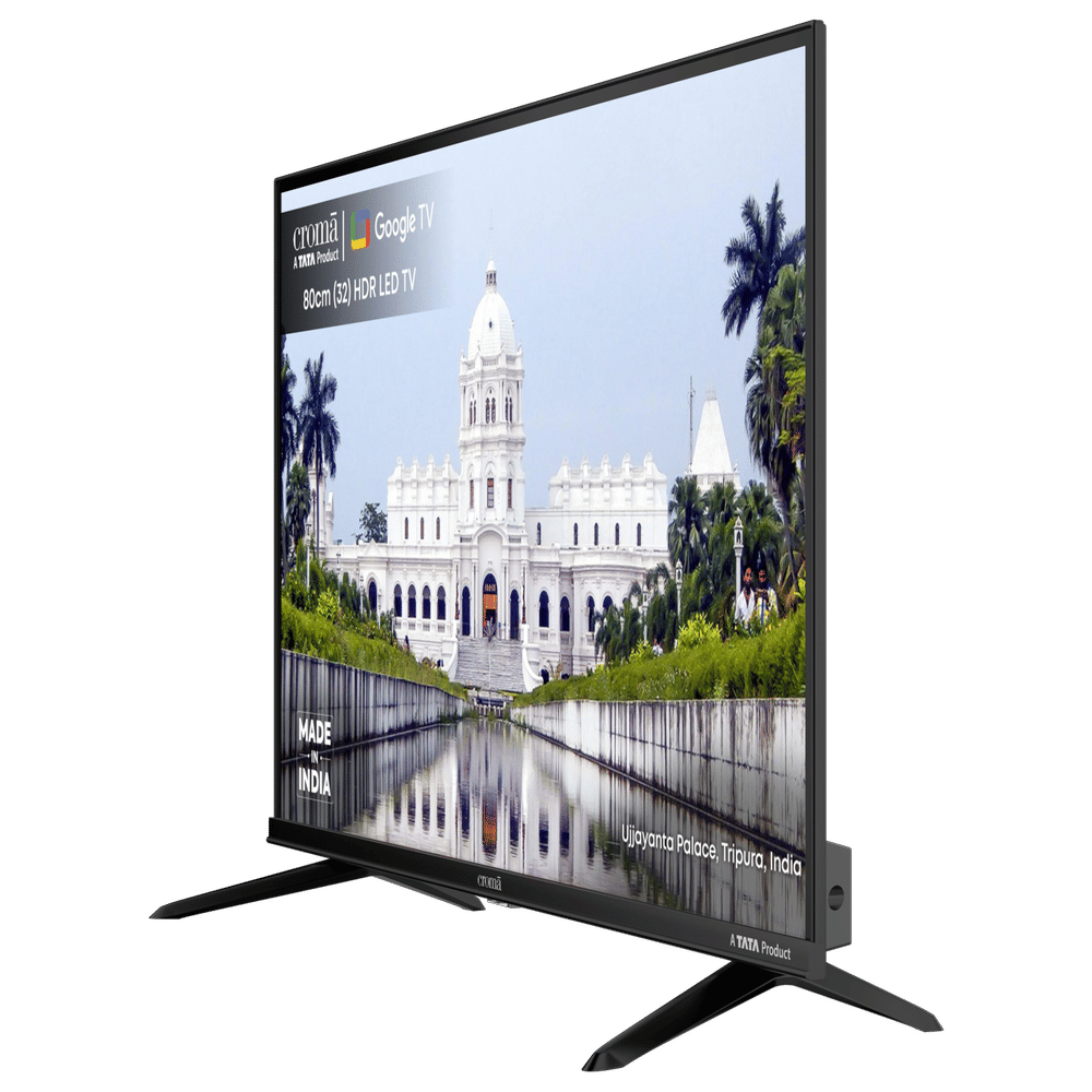 Buy Croma 80 cm (32 inch) HD Ready LED Smart Google TV with Dolby Audio (2025 model) Online - Croma